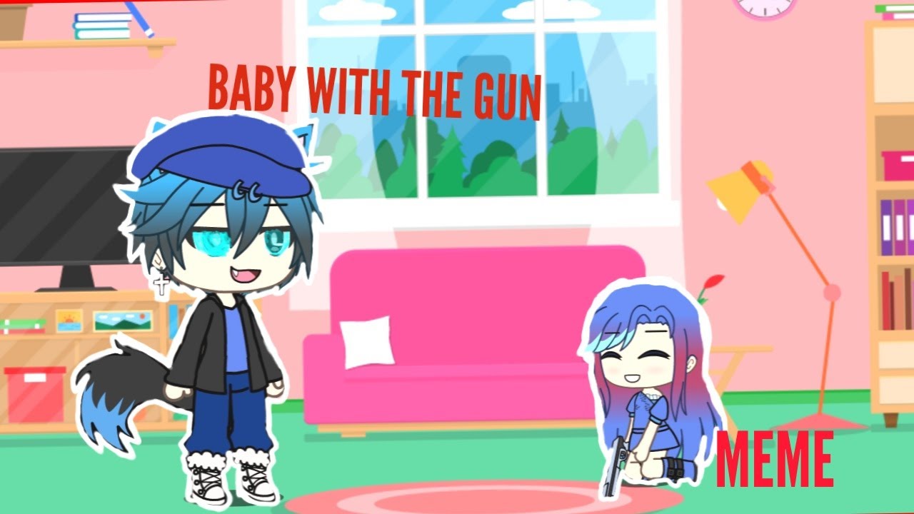 Baby With A Gun Meme - YouTube