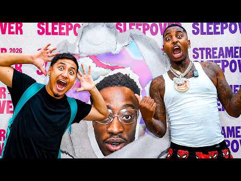 FunnyMike CRASHES Suburbbaby's STREAMER SLEEPOVER! 😂🔥