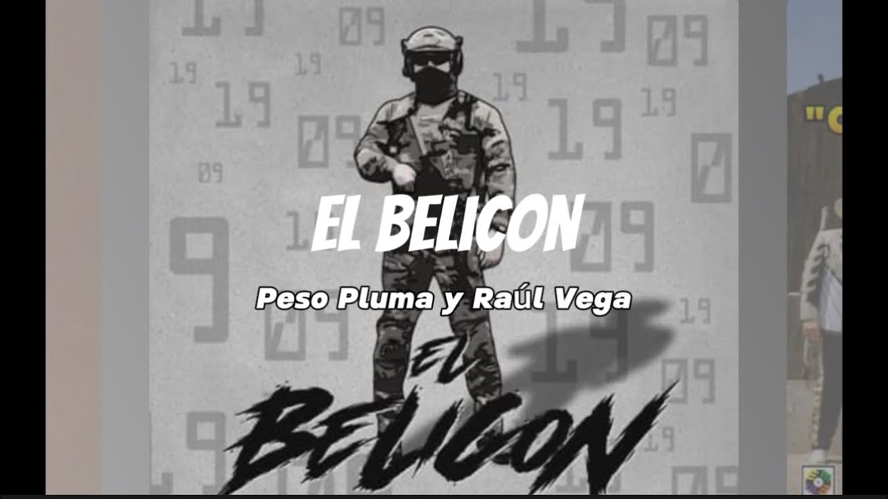 Peso Pluma & Raúl Vega - El Belicon-(letra)(lyrics) - YouTube