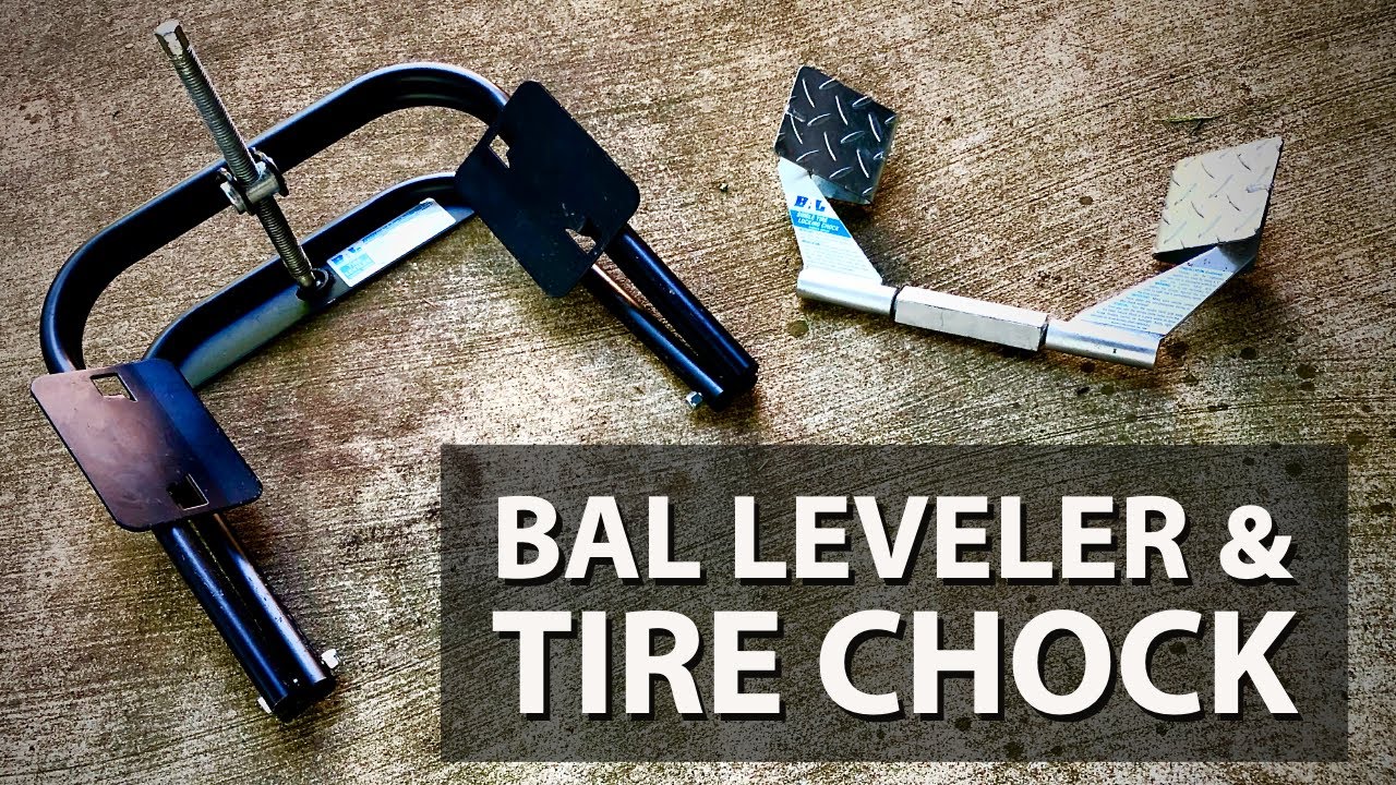 BAL Tire Leveler & Chock - YouTube