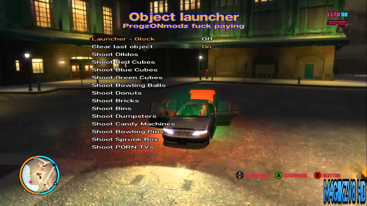 XMC V4.5 Mod Menu - GTA IV TBOGT (Xbox 360) - YouTube