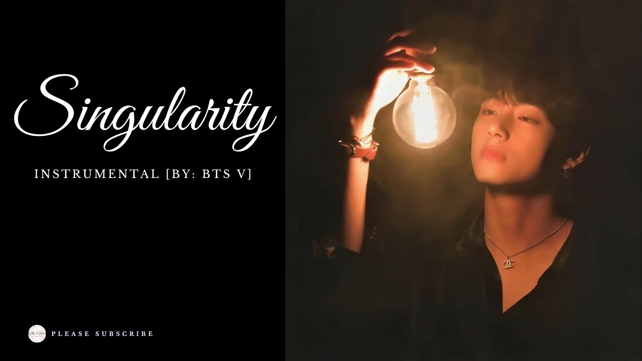 Singularity [Instrumental | By: BTS V] #quotesandmusicforthesoul #bts # ...