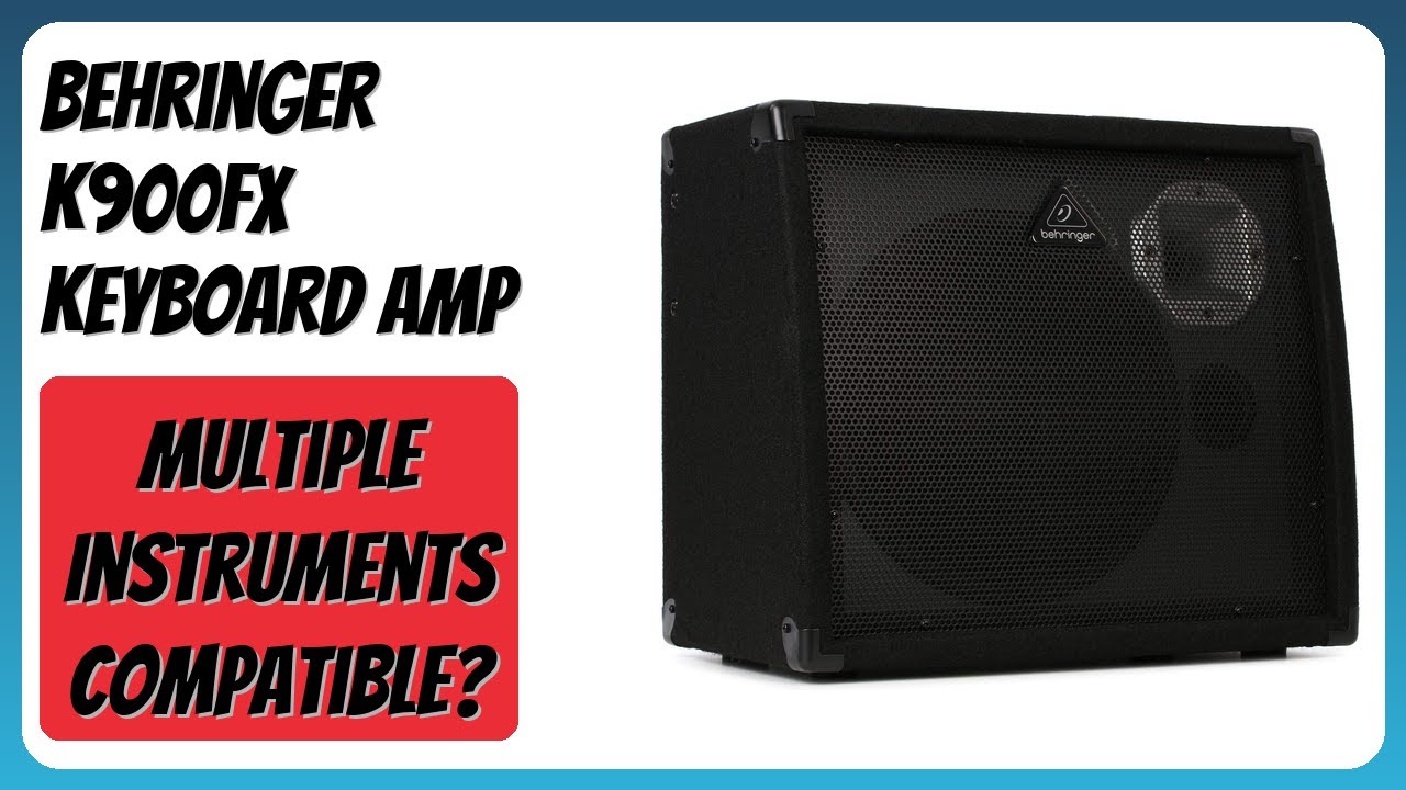 REVIEW (2026): Behringer K900FX Keyboard Amp. Features - YouTube