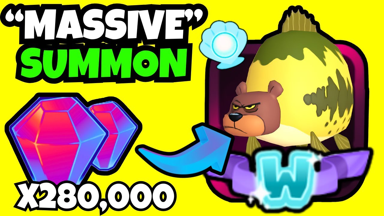 280,000 gems to get SHINY or WUMBO SEA BEAR! SpongeBob Tower Defense ...