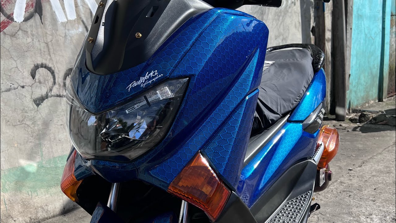 Candy Blue NMAX HoneyComb - YouTube