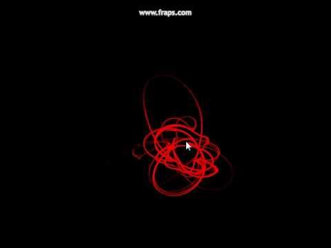 2,5 million particles, OpenGL / OpenCL interop - YouTube