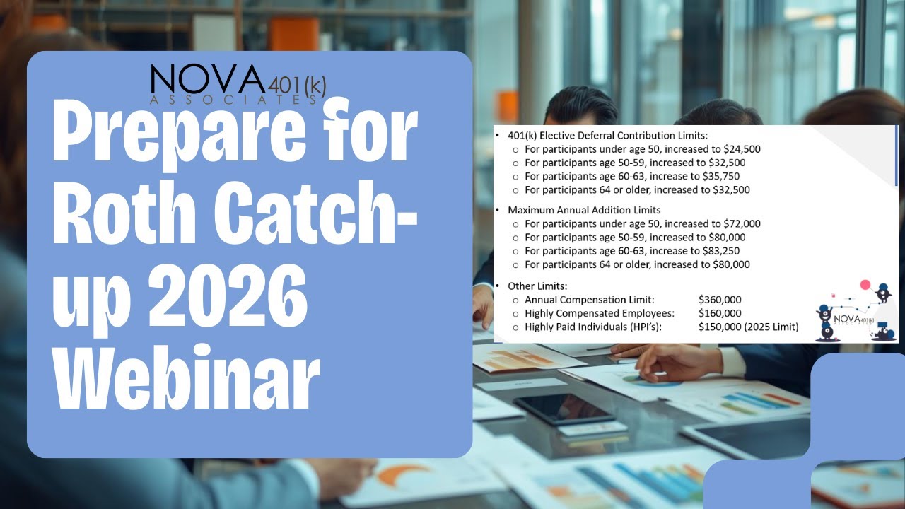 Preparing for Roth Catch up 2026 - YouTube