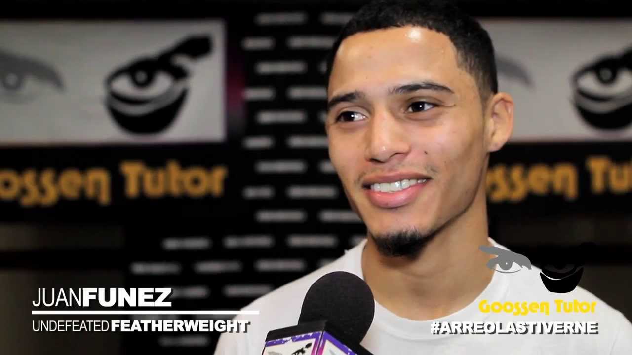 Juan Funez Says Beating Him Will NOT Be Easy - YouTube