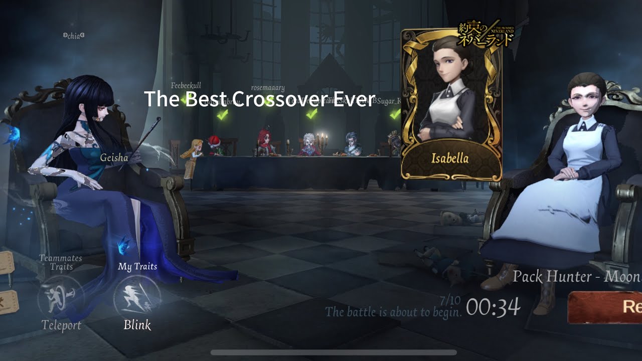 Identity V | Playing with the Best crossover Of Blood Queen ( Mama ...