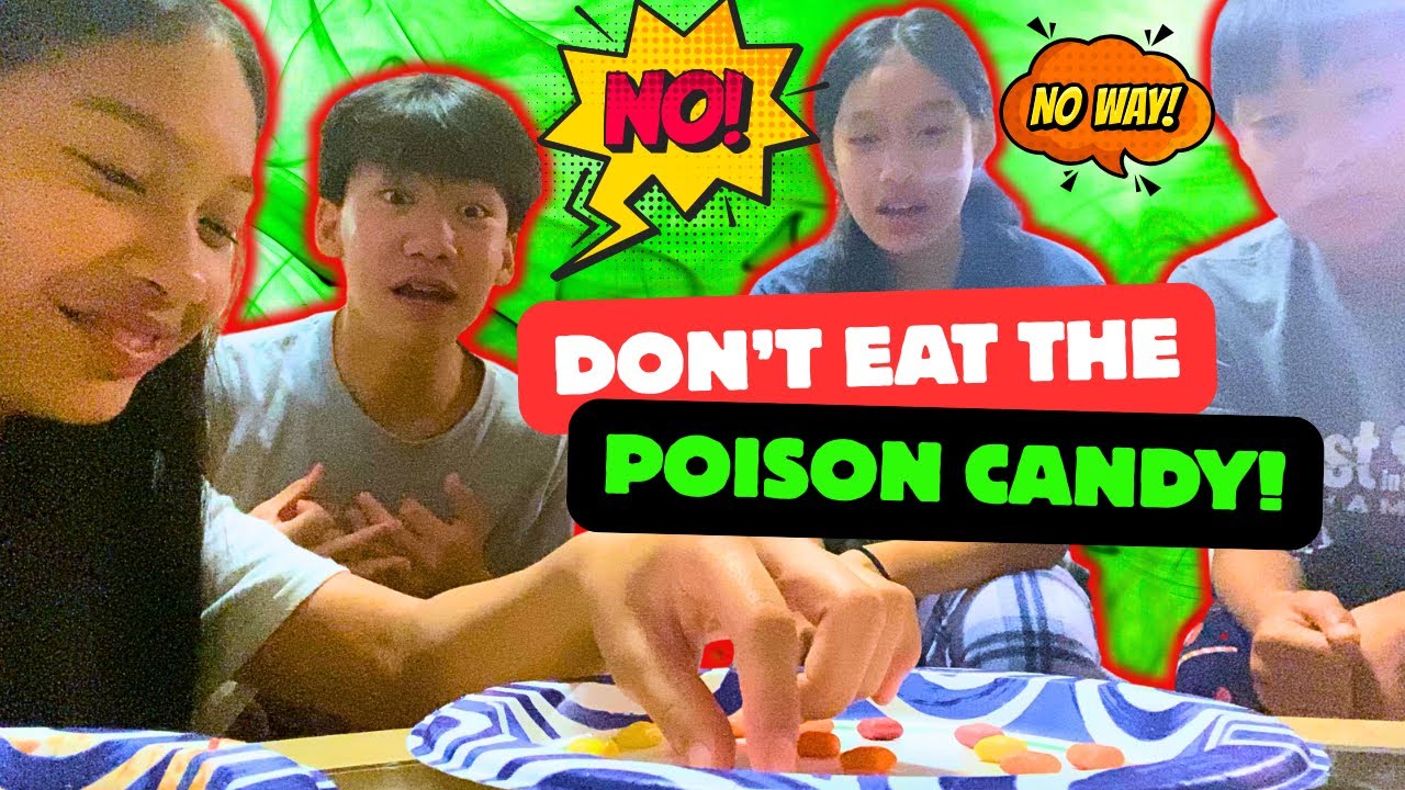 POISONOUS CANDY CHALLENGE! - YouTube