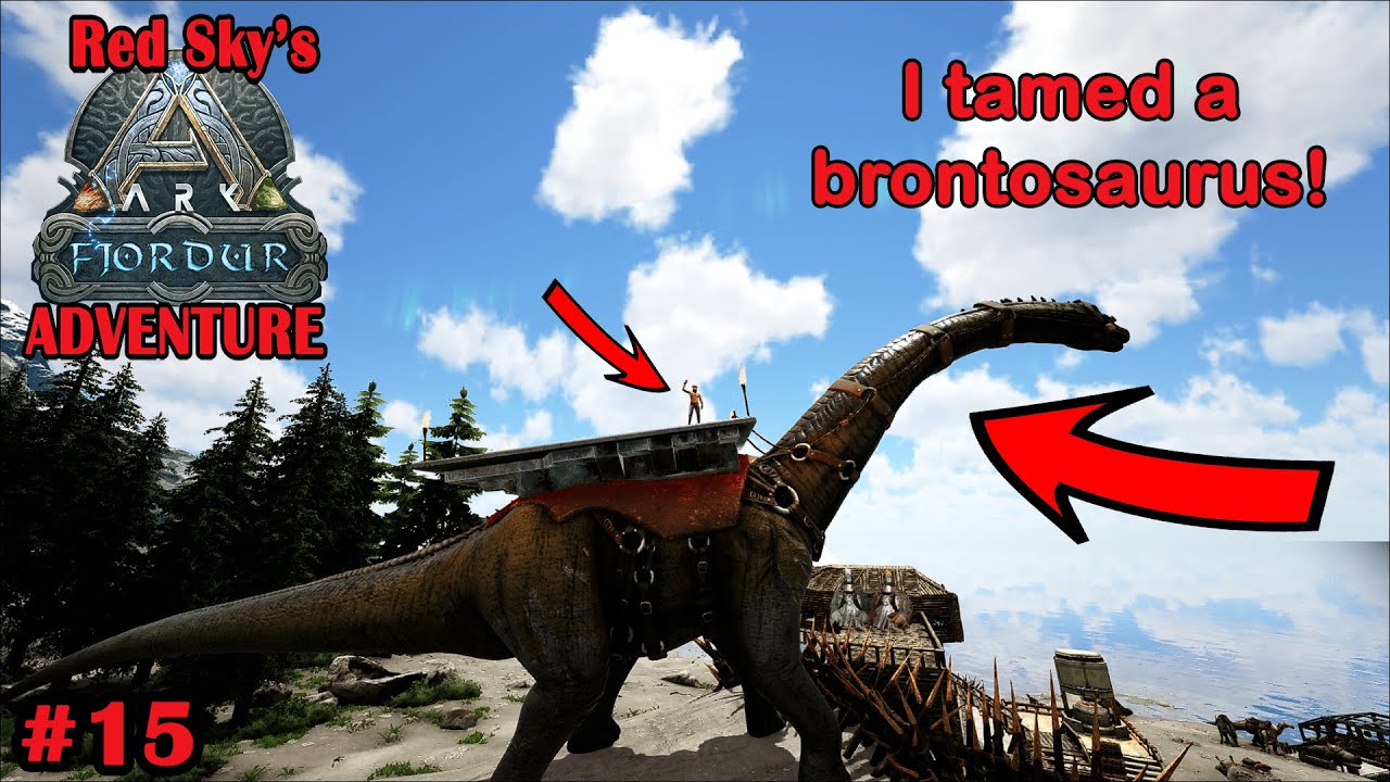 EXPLORING A DWARVEN MINE! | {Ep15} (Ark: Survival Evolved Fjordur ...