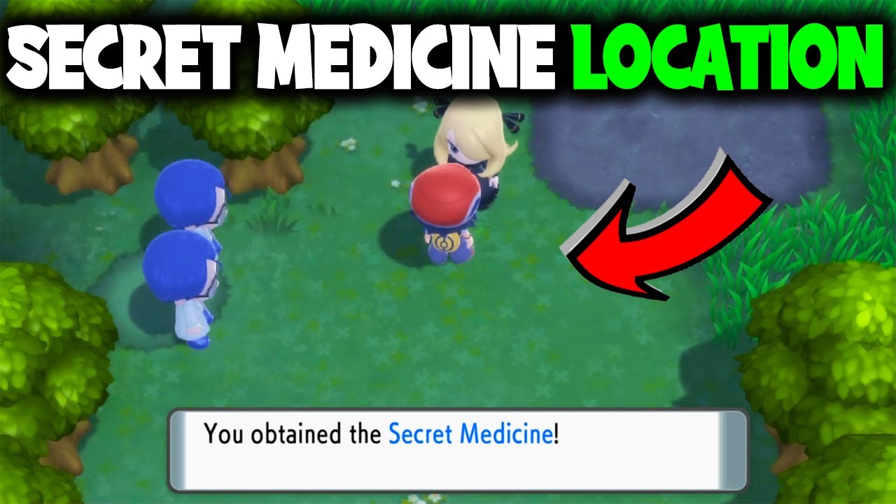 HOW TO GET THE SECRET MEDICINE ON POKEMON BRILLIANT DIAMOND AND SHINING ...