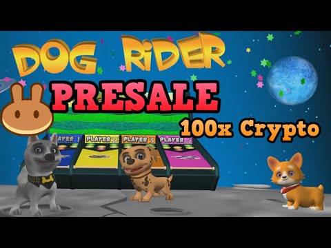 Dog Rider Token PRESALE Live 100X Crypto 🚀 P2E Video Game Shiba Inu, Dogecoin, Flokki Inu💎