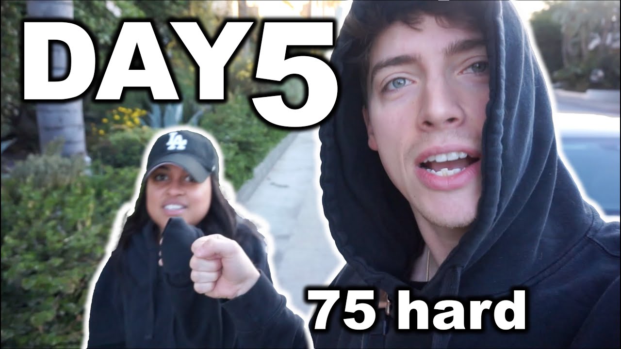 75 Hard Transformation | Day 5 Workout Highlights and Mental LOSES ...