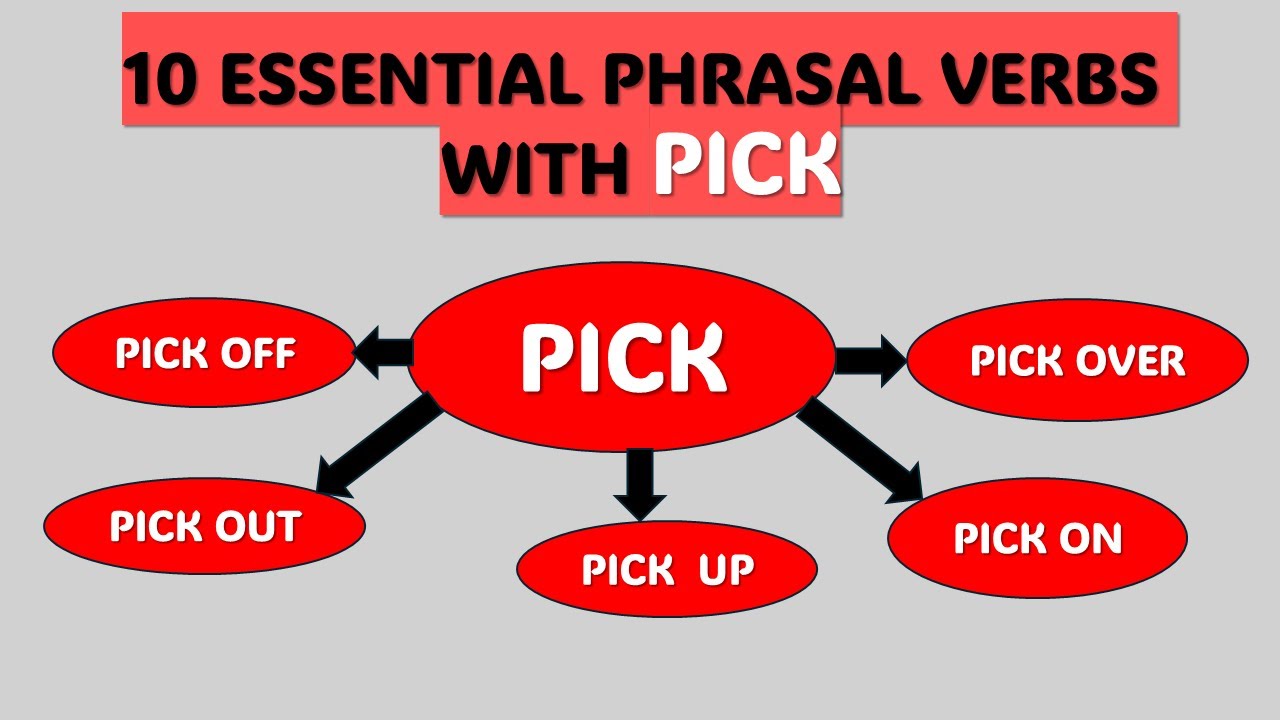 10 ESSENCIAL PHRASAL VERBS WITH "PICK". - YouTube