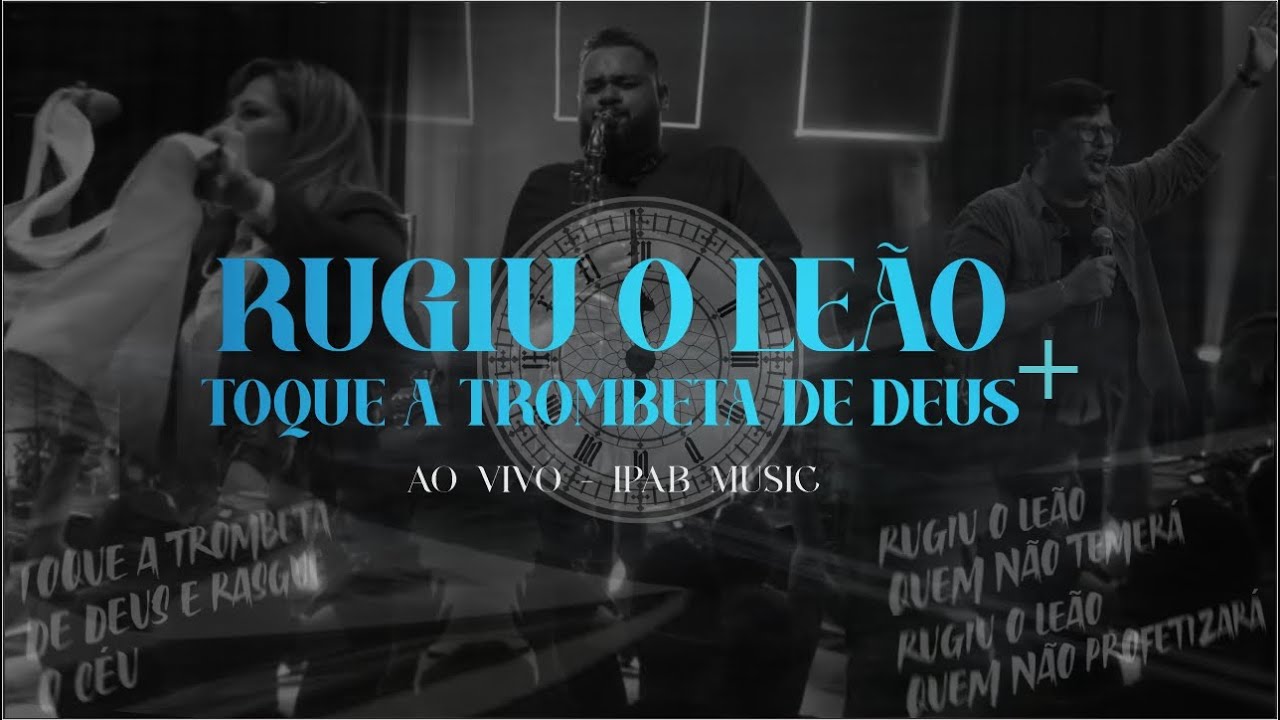 RUGIU O LEÃO + TOQUE A TROMBETA DE DEUS (AO VIVO) | Maíra Oliveira ...