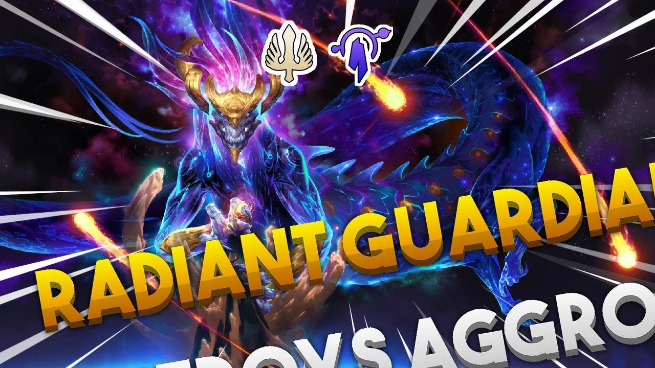 Radiant Guardian Destroys Aggro Decks | Patch 1.8 | Aurelion / Lux ...