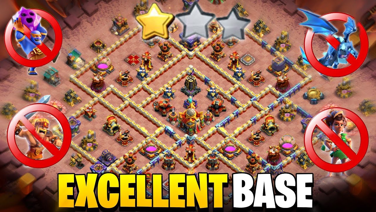 *EXCELLENT* TOP 08 TH16 LEGEND BASE! TH26 PUSHING BASE! NEW TH16 LEGEND ...