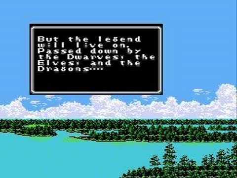 final fantasy I (NES): ending - YouTube