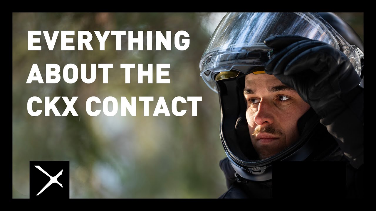 CKX Contact : Everything about the snowmobile trail helmet - YouTube