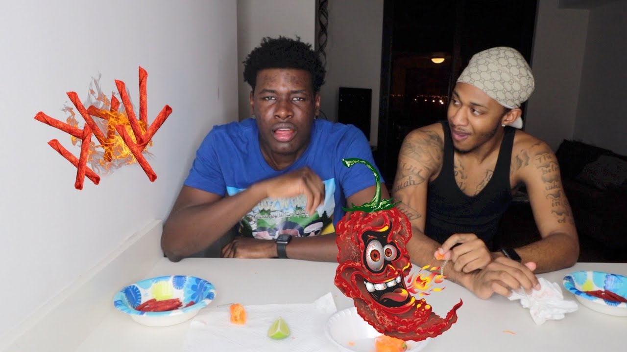 Dumbest Sh*t To Eat (Episode 1) Mexican Ghost Pepper&Flaming Takis ...