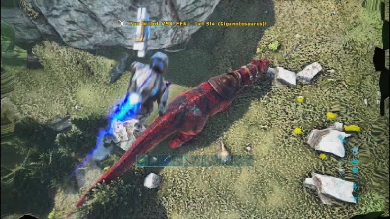 ARK PVP PS5 OFFICIAL | Shoulder cannon OP - YouTube