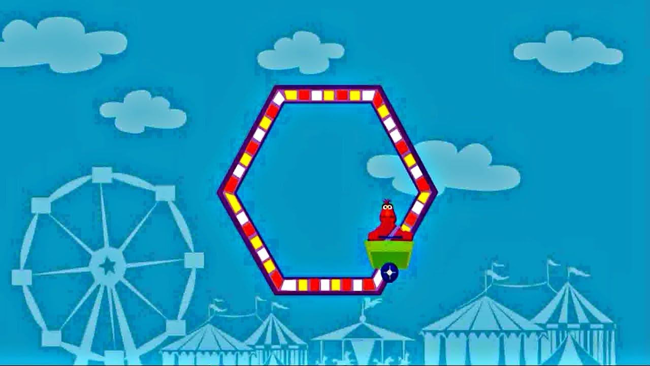 Telly's Shape Coaster - Sesame Street Games - Full Educational HD ...
