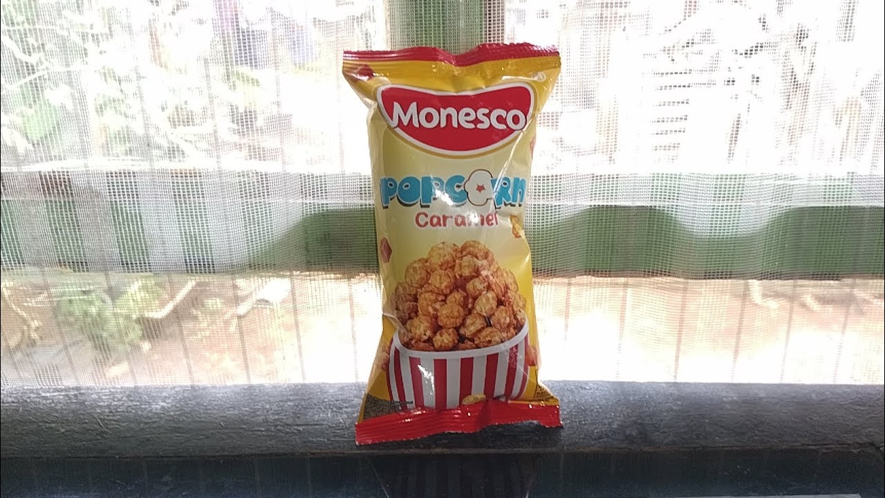 Review Produk #3267 : Monesco Pop Corn Caramel - YouTube