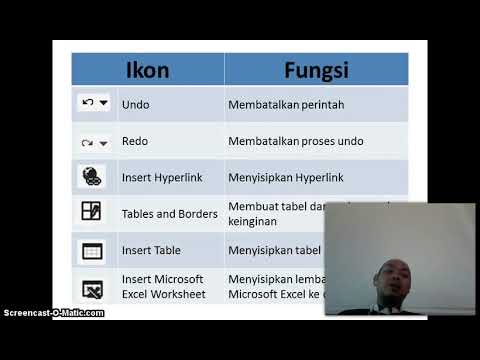 Pembelajaran Online SMP Pengenalan Icon dan Fungsi Microsft Word Kelas ...
