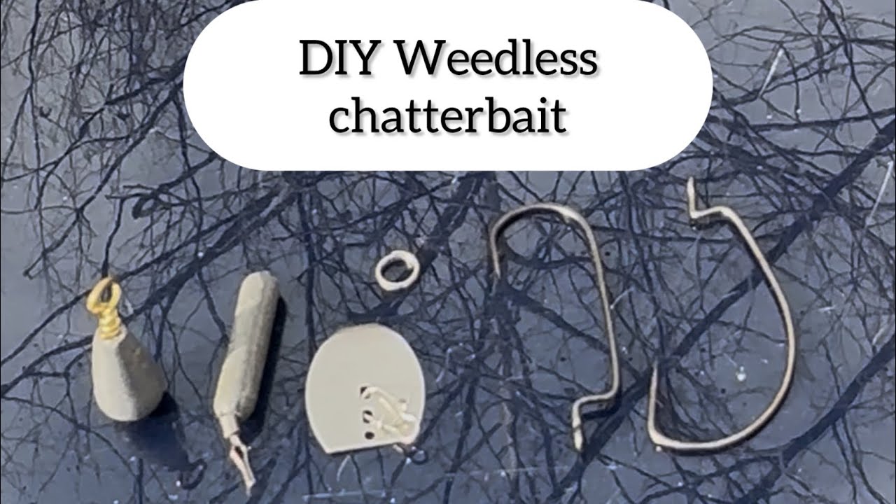 Weedless Chatterbait?? how to make your own weedless chatterbait. - YouTube