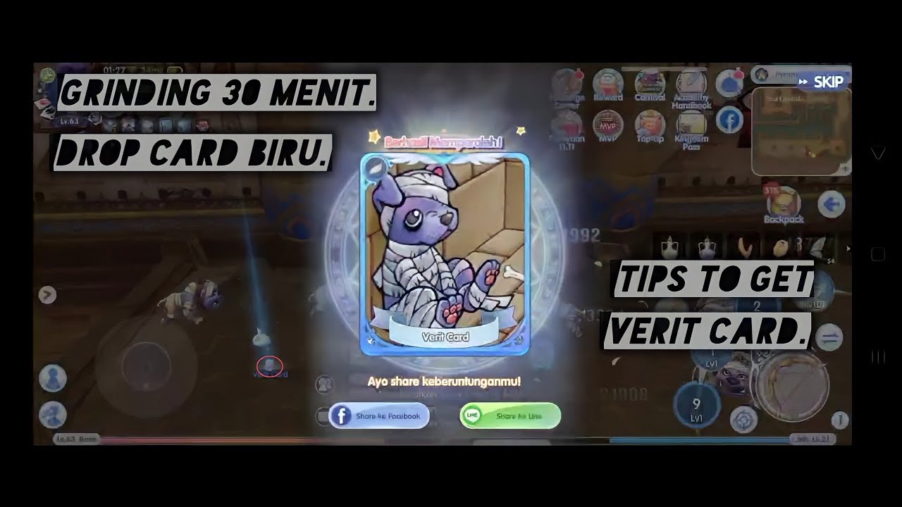 RAGNAROK X NEXT GENERATION : Drop Card Verit dalam 30 menit ...