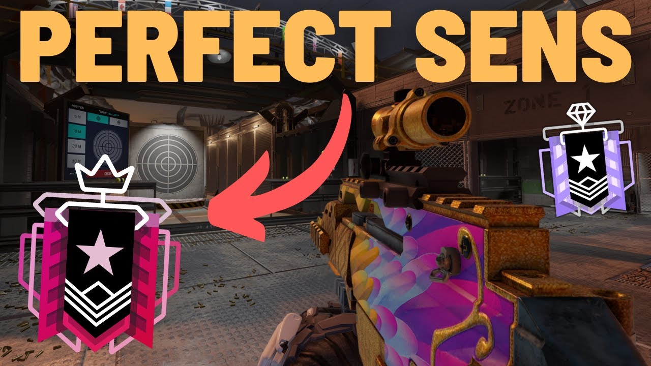 3 WAYS To Find Your PERFECT Sensitivity FAST (Rainbow Six Siege) - YouTube
