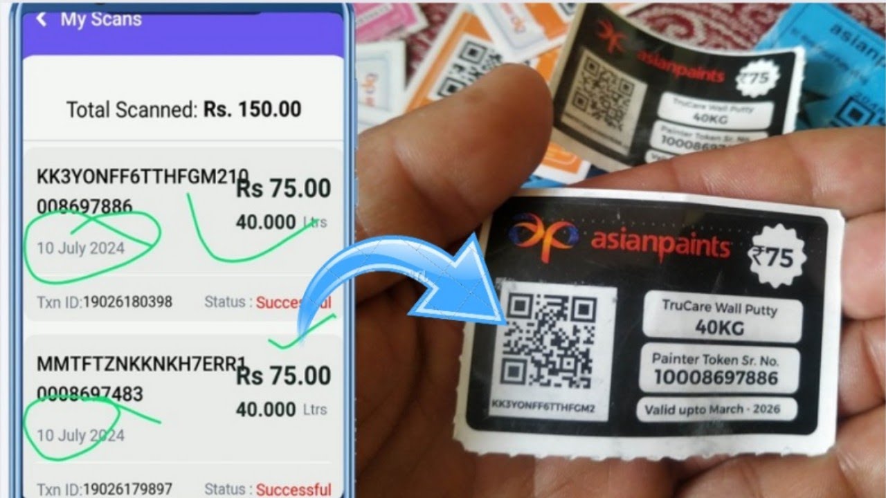 Asian Paints New Tokens Asian Apps - YouTube
