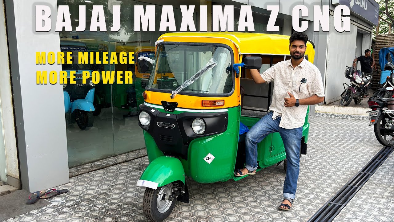Bajaj Maxima Z CNG 2024 Detailed Review || All Features & Prices ...