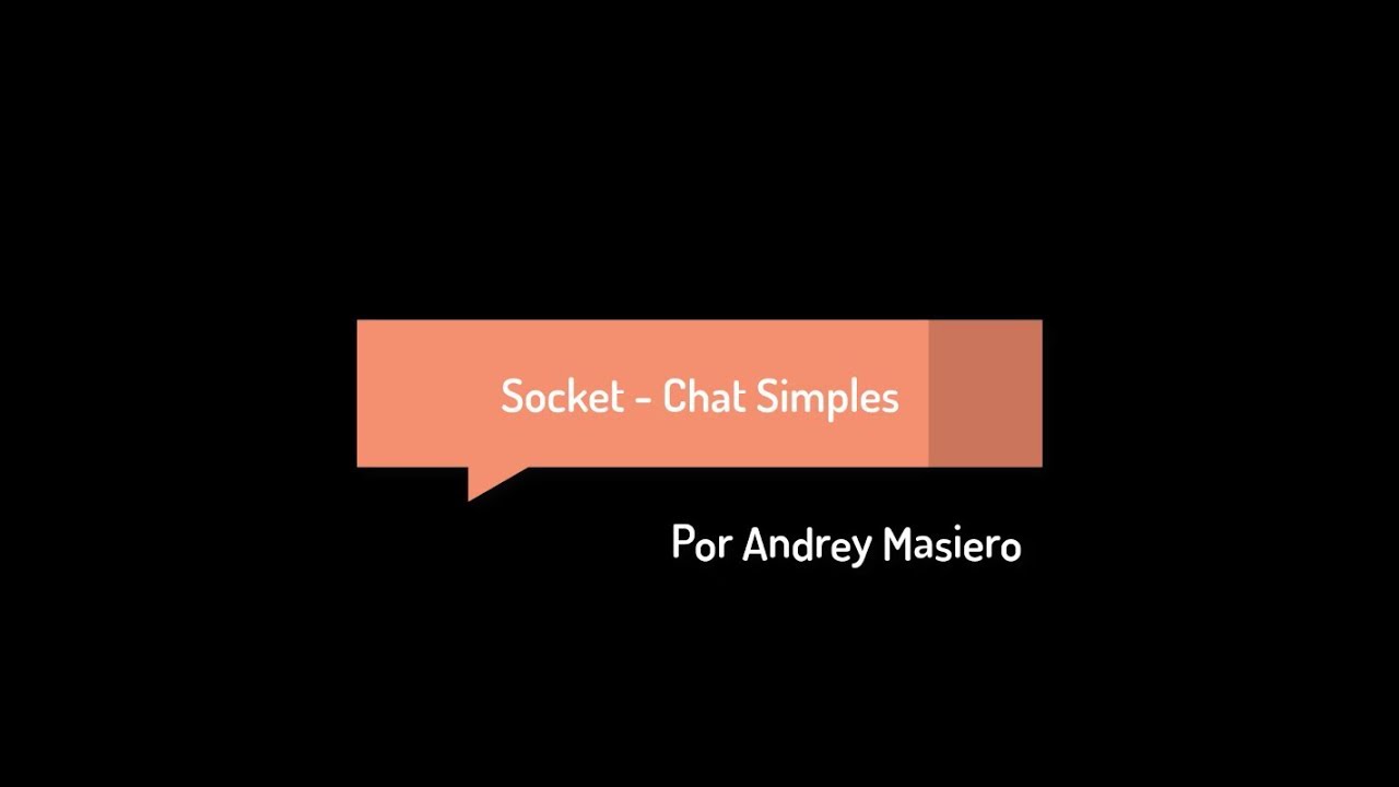 Socket - Chat Simples - YouTube