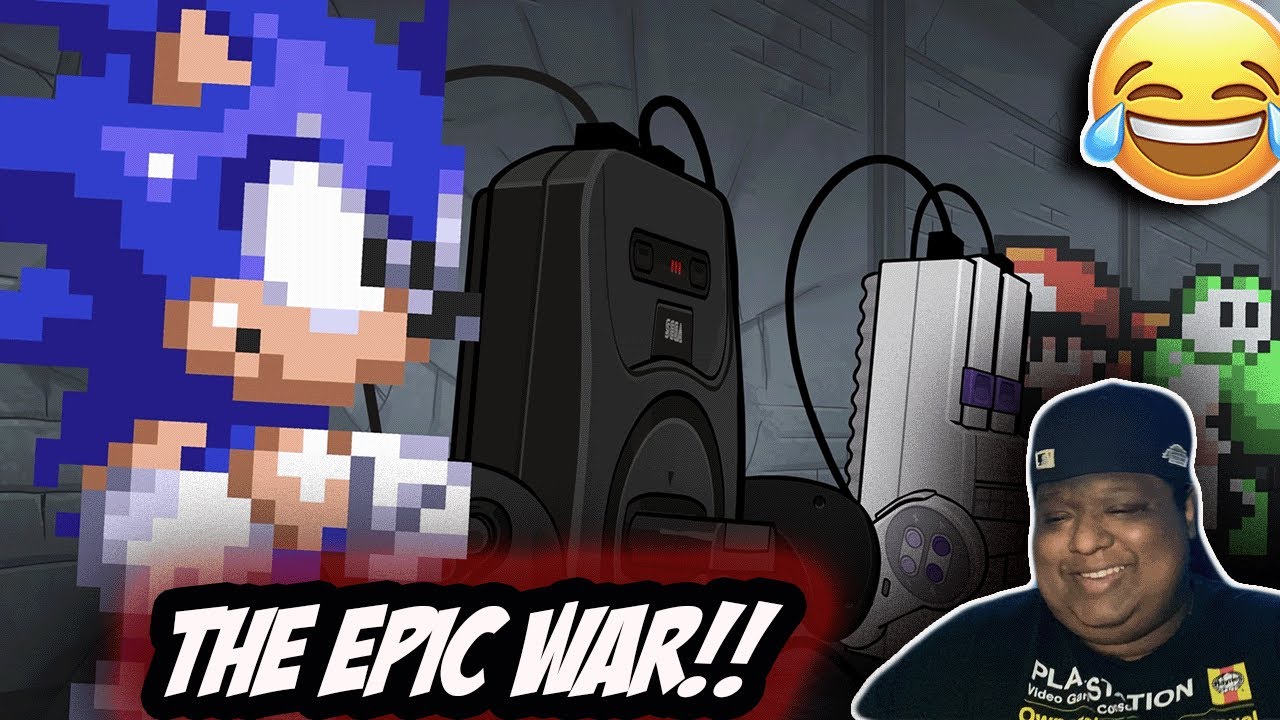 BRANDO REACTS TO @Flashgitz Console Wars - NINTENDO vs SEGA - YouTube