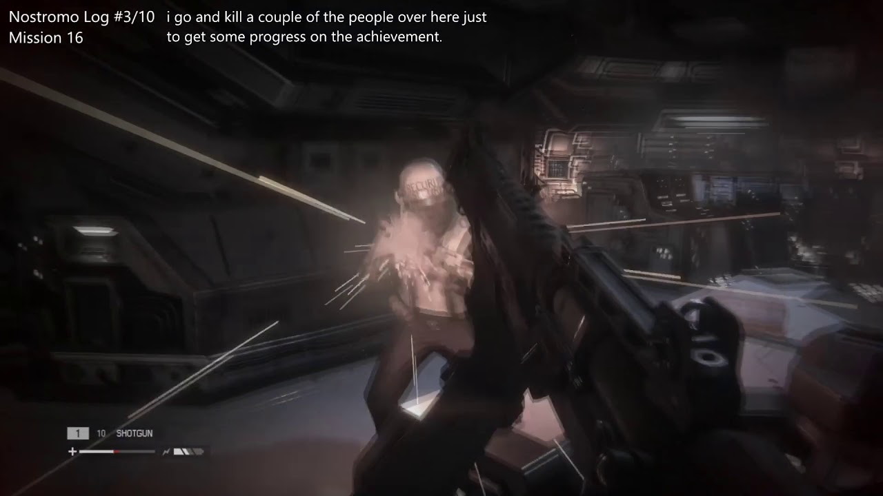 Alien Isolation: Part 13 (All Nostromo Logs) - YouTube