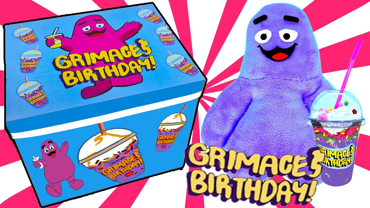 Making GRIMACE SHAKE Meme / Diy Mystery BOX/DIY Unboxing Grimace Shake ...