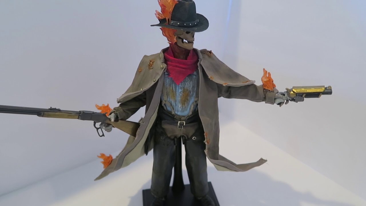 Custom Ghost Rider Carter Slade 12 Inch Hot Same 1/6 Scale As King ...