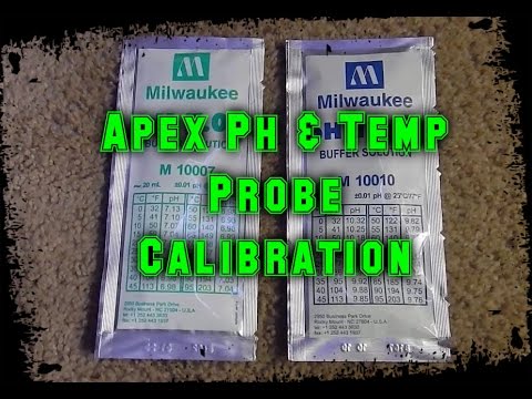 Ph And Temp Probes With Calibration | Apex Controller - YouTube