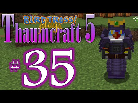 Minecraft Thaumcraft 5 #35 - Thaumium Fortress Armor - YouTube