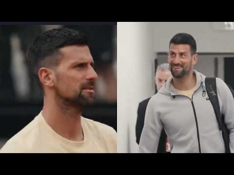 Rome 2026 - Novak Djokovic returns to center court and the crowd in Rome