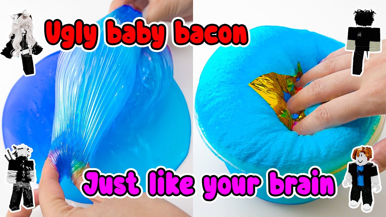 Skeleton Roasting Cringe Roblox Slime Stories | Giga Bacon in a Roblox ...