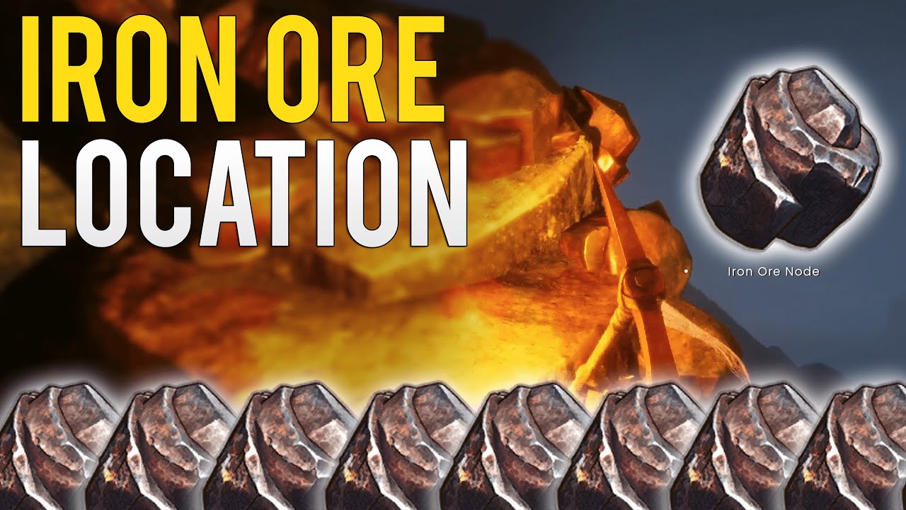 Best location to farm Iron ore | Runescape Dragonwilds - YouTube