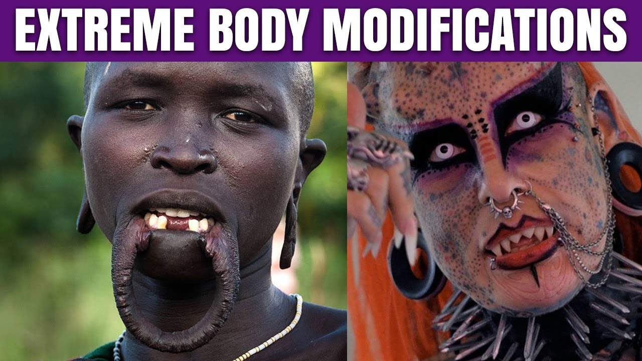 Top 10 Most Extreme Body Modifications - YouTube