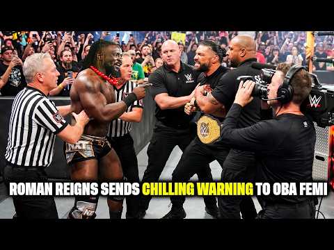 ROMAN REIGNS SENDS WARNING TO OBA FEMI AFTER BROCK LESNAR SHOCK