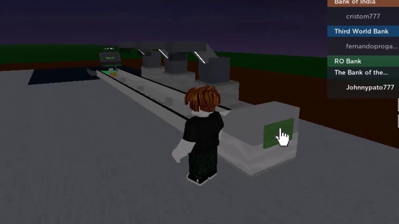 mi propio banco [roblox] - YouTube