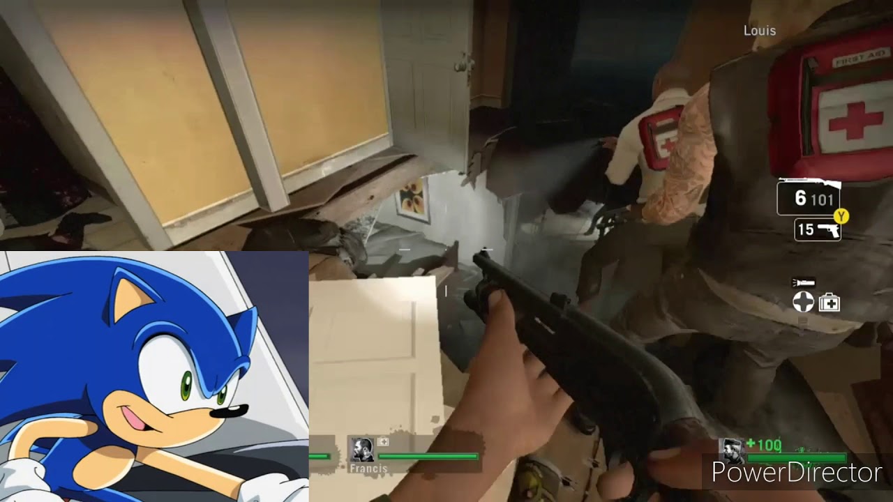 Sonic Play Left 4 Dead No Mercy - The Apartments - YouTube