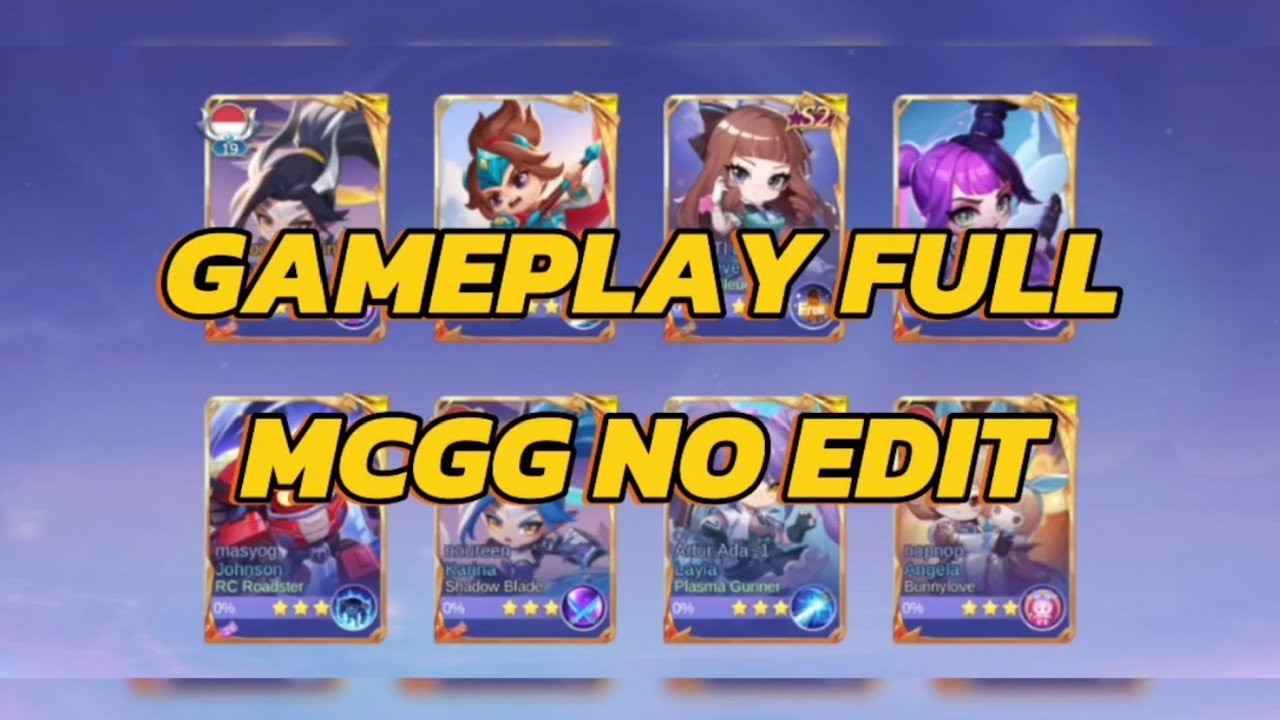 GAMEPLAY FULL MCGG NO EDIT - YouTube