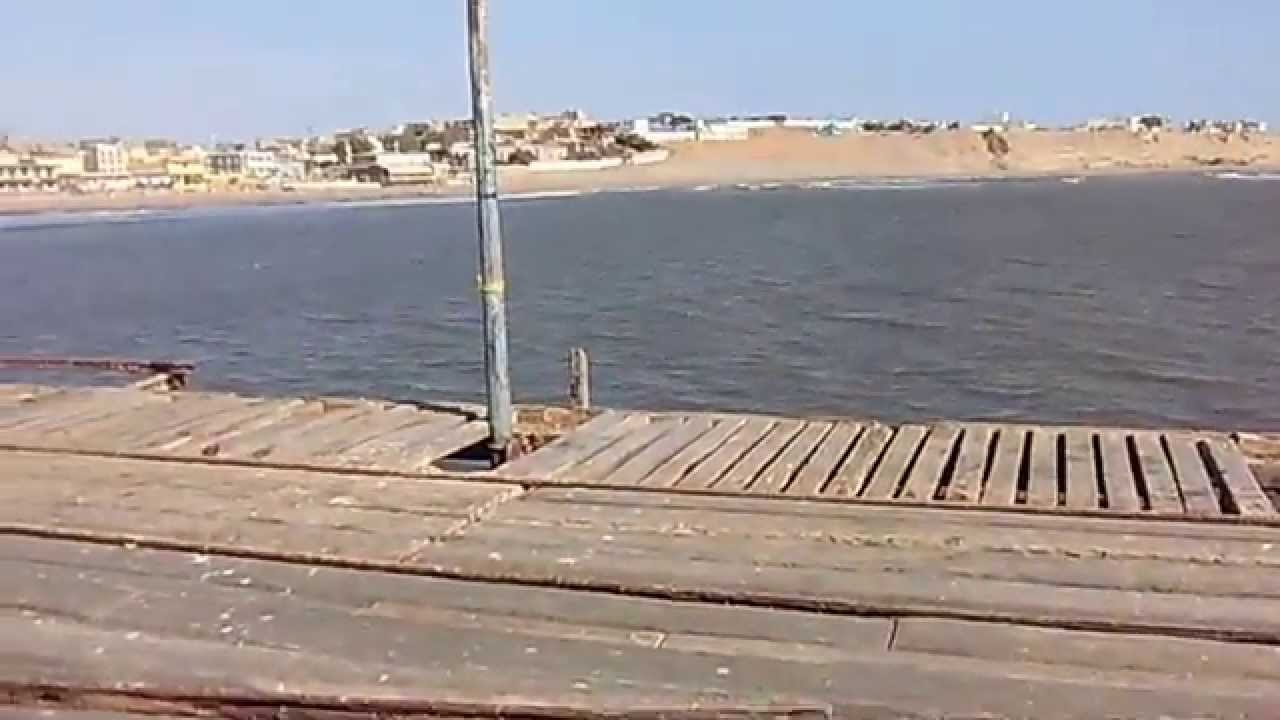EXTRAÑO CANGREJO EN EL MUELLE DE PACASMAYO - YouTube